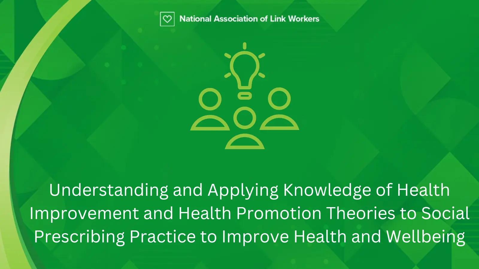 Understanding and Applying Knowledge of Health Improvement and Health ...